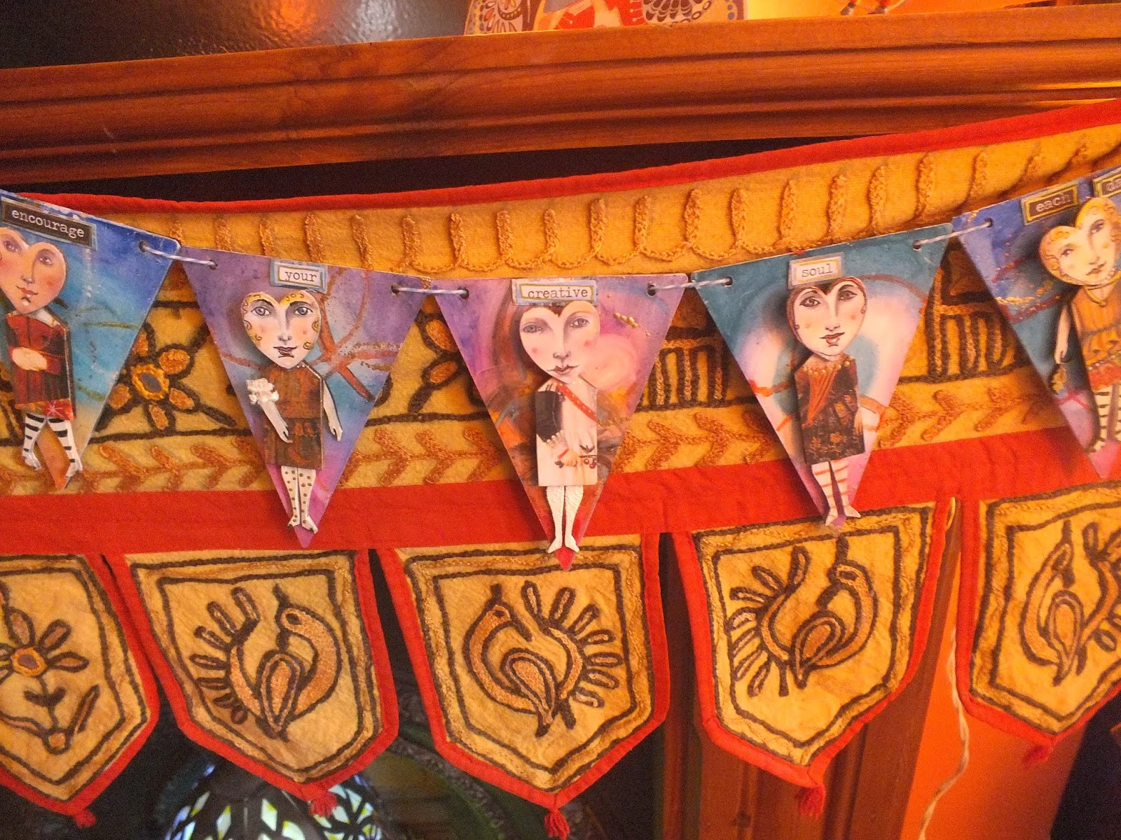 Calico Craft Parts: Encourage your Creative Soul, Calico Banner - Julie ...