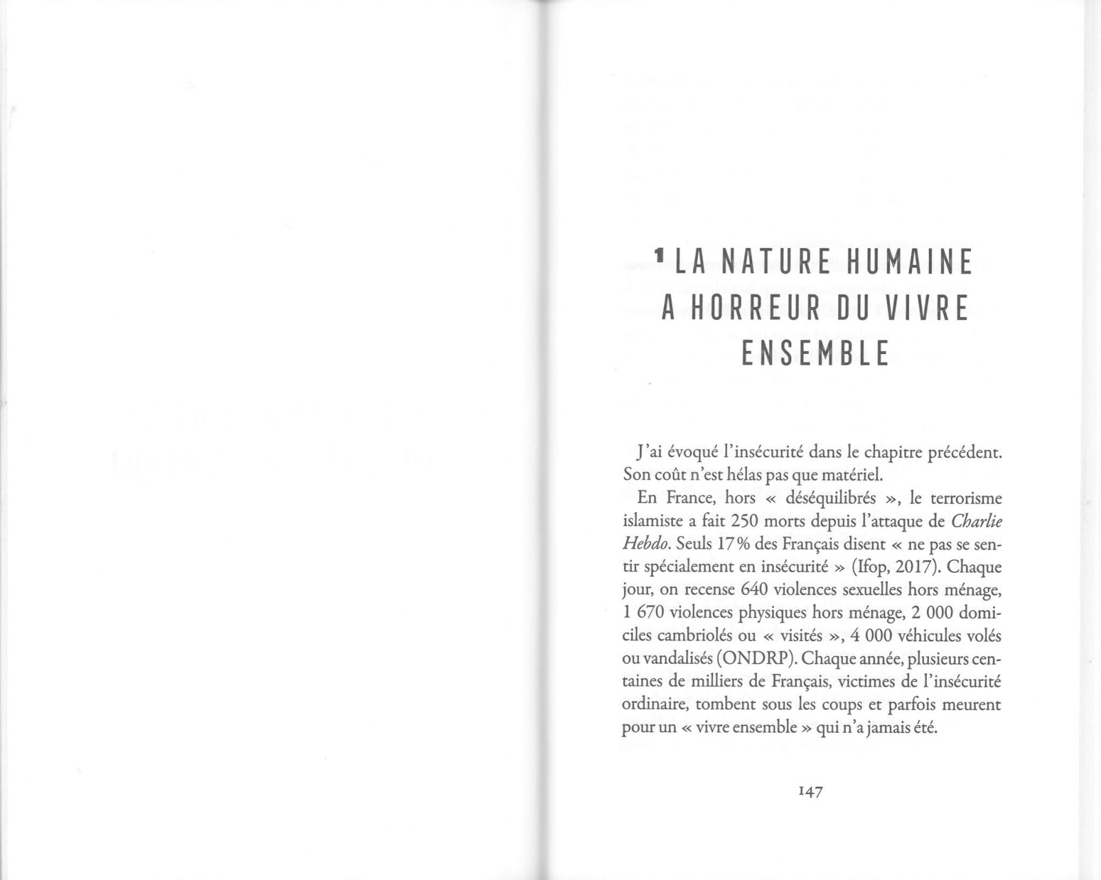 école : références: Laurent Obertone, La France interdite (2018)