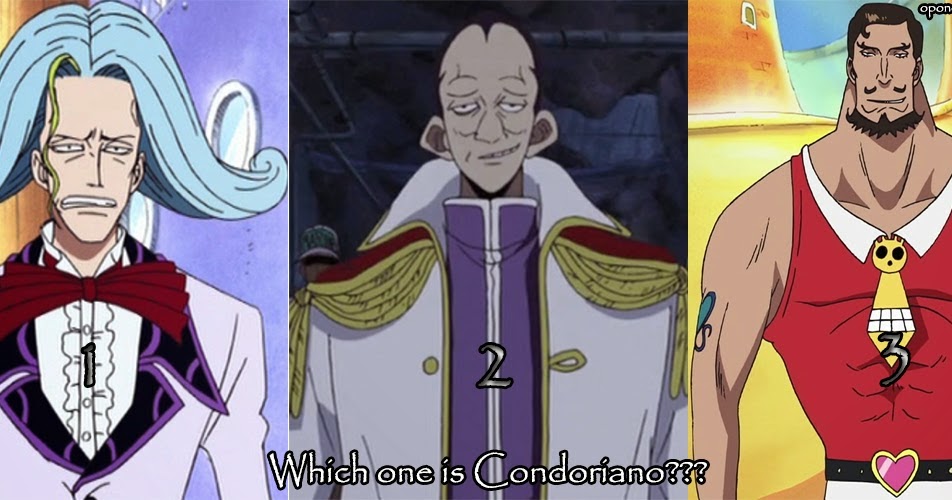 One Piece: Which one is Condoriano?