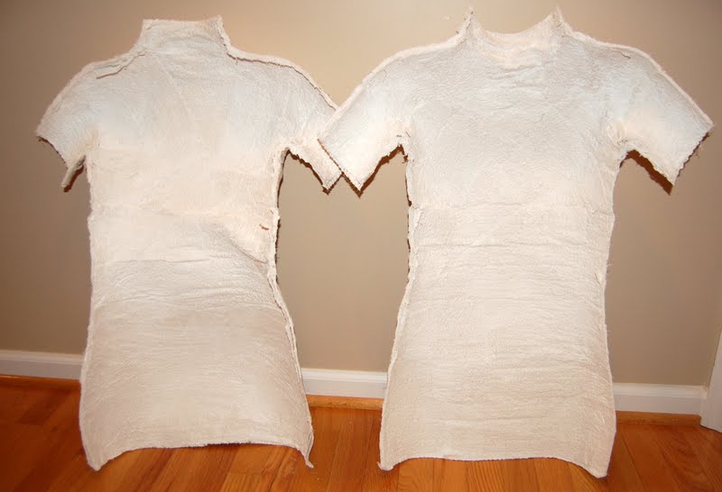 LULUSHION: Making of a Dress Form Part 1 of 4 - Cast Yourself