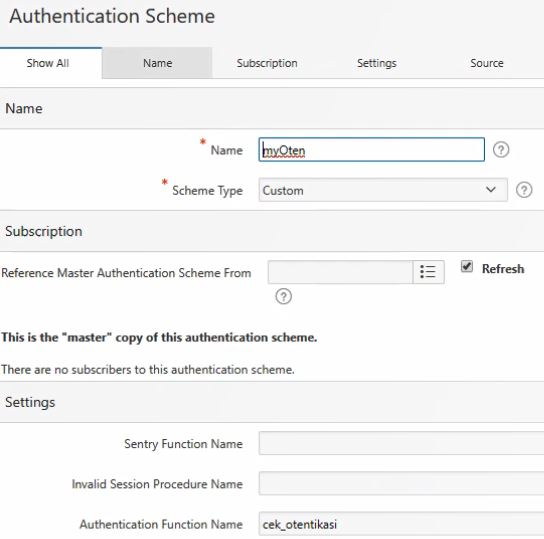 Custom Authentication With Md5 Encryption On Oracle Apex 19 Learning Database By Example