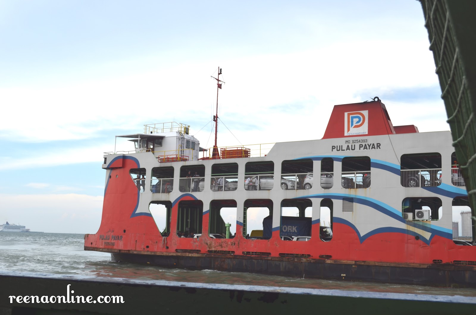Reena's Online: Cara untuk Naik Feri Penang / Penang Ferry