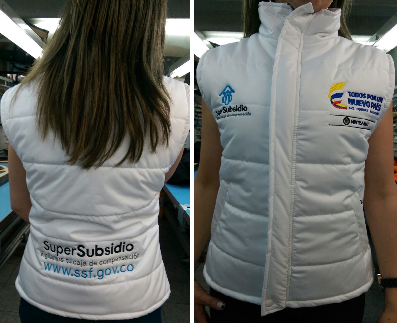 McAllister SAS: CHALECOS PERSONALIZADOS, CHALECOS DOTACIÓN