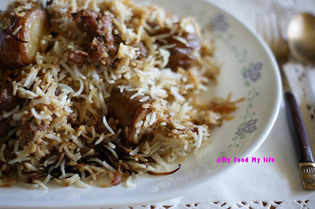 My Food My Life : My Favourite Recipe - Dhakai Kacchi Biryani