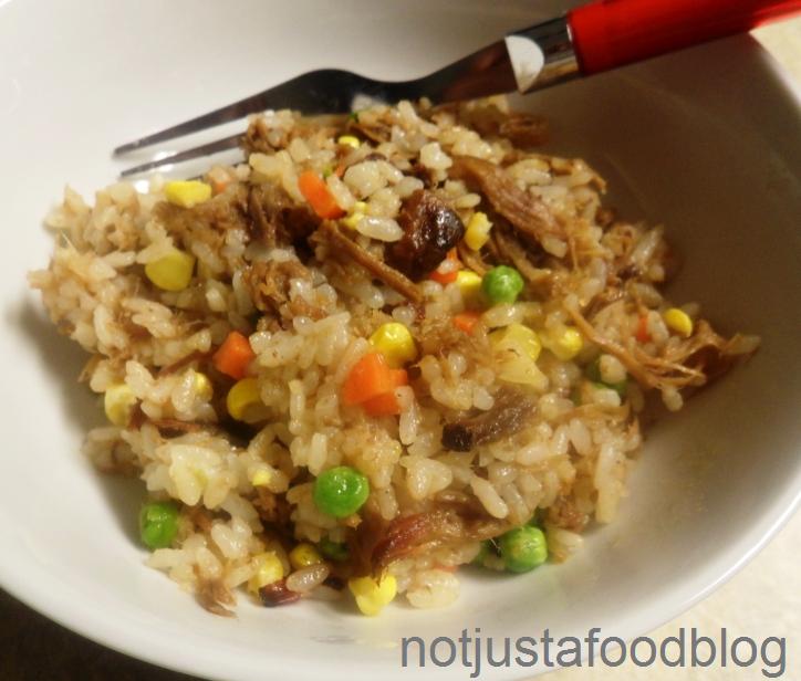 Bbq Pulled Pork Fried Rice Not Just A Food Blog