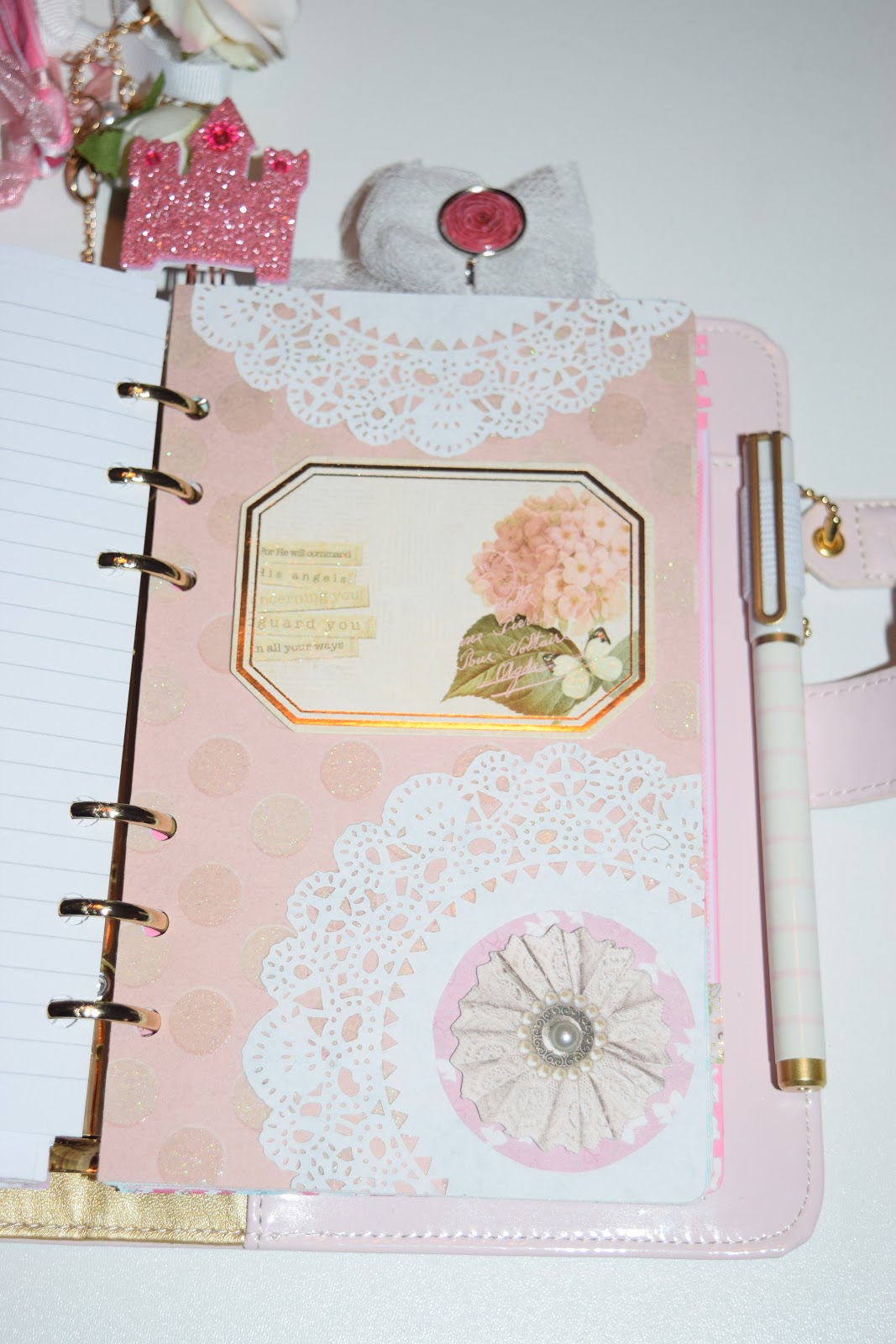 Shireece Planner: Décorer son planner shabby chic [Set up planner #1]