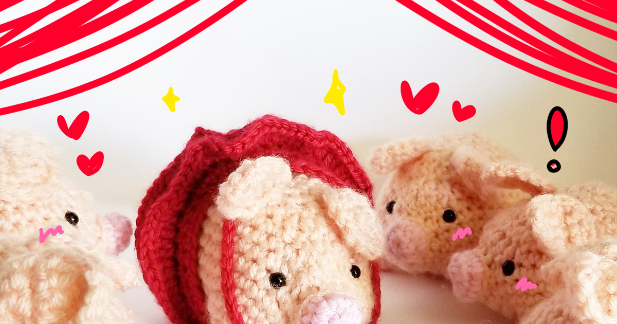 The Craftzilla: Pigture Perfect - Glam Pig