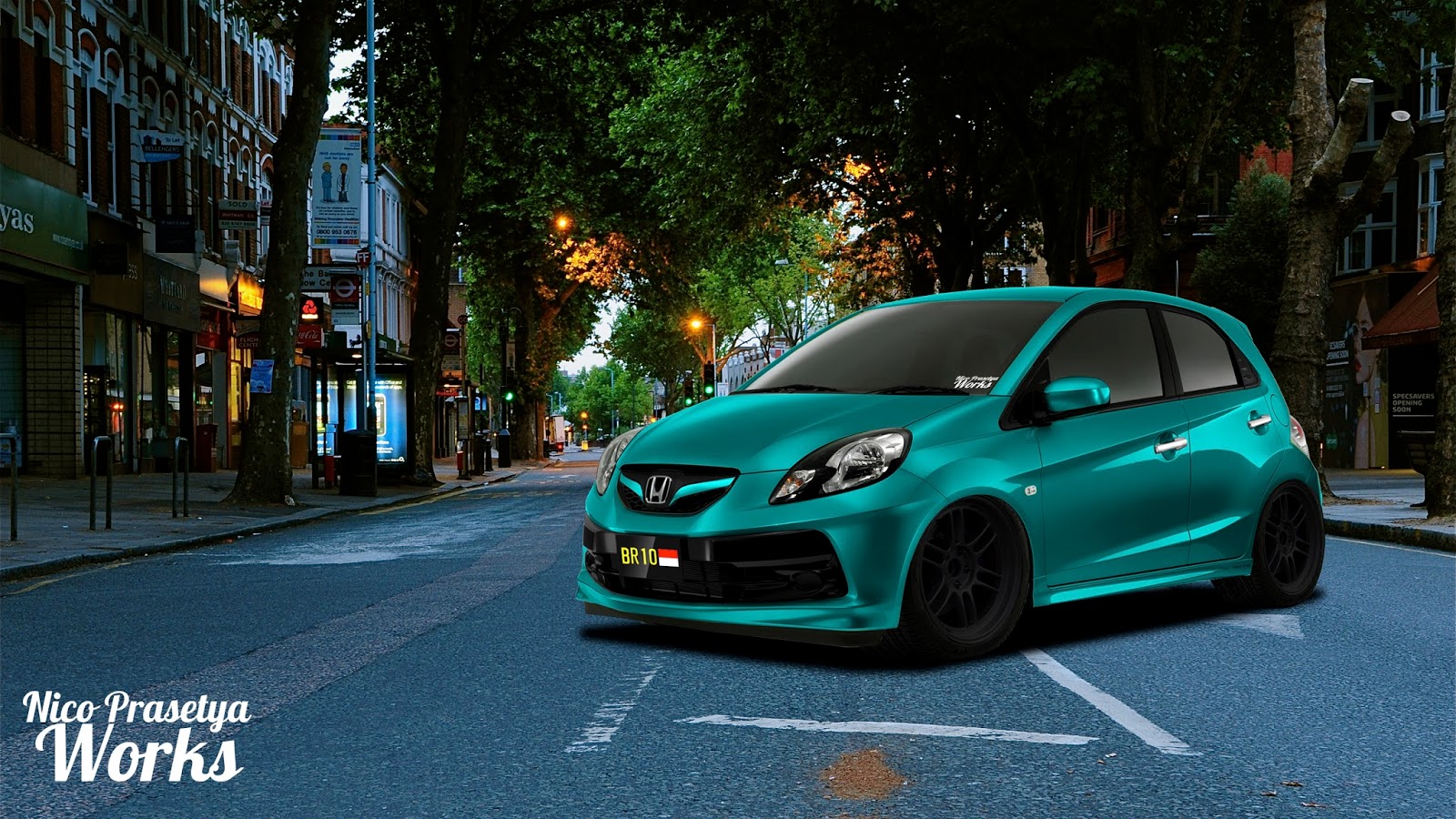 Honda Brio Racing Look - Nico Prasetya Works