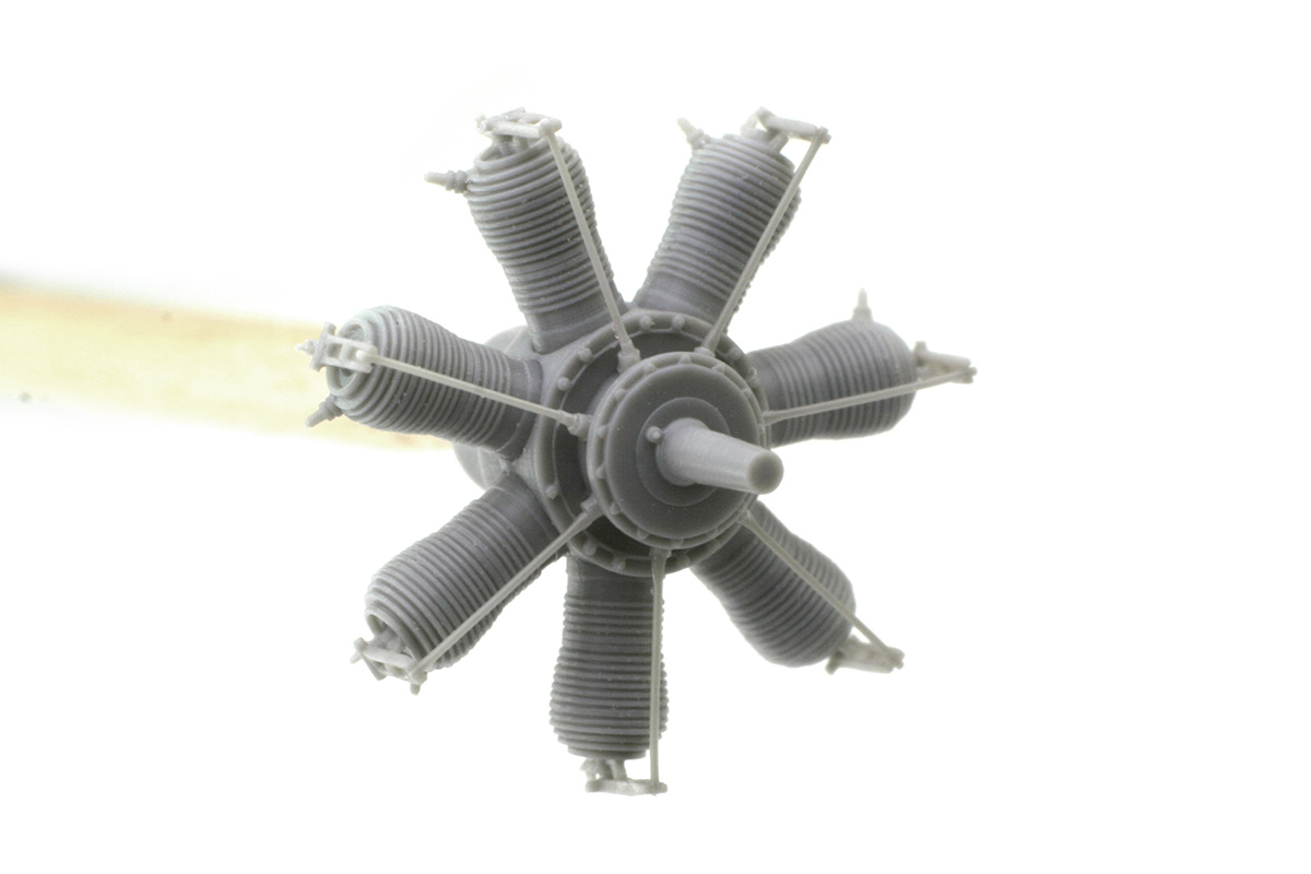 Small Stuff Models: 72108 1/72 Gnome 7 Omega (50 hp) Engine