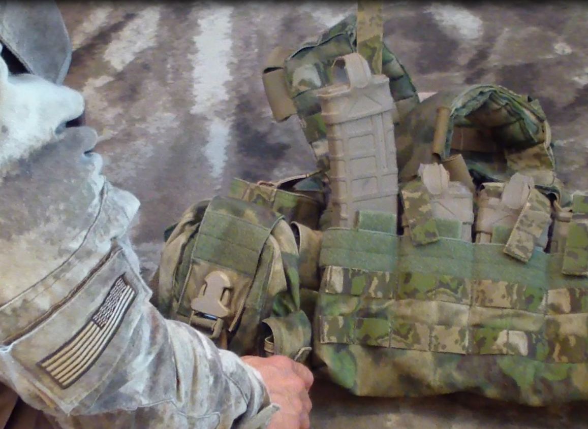 OPS ENHANCED COMBAT CHEST RIG IN A-TACS FG: OPS ENHANCED COMBAT CHEST RIG
