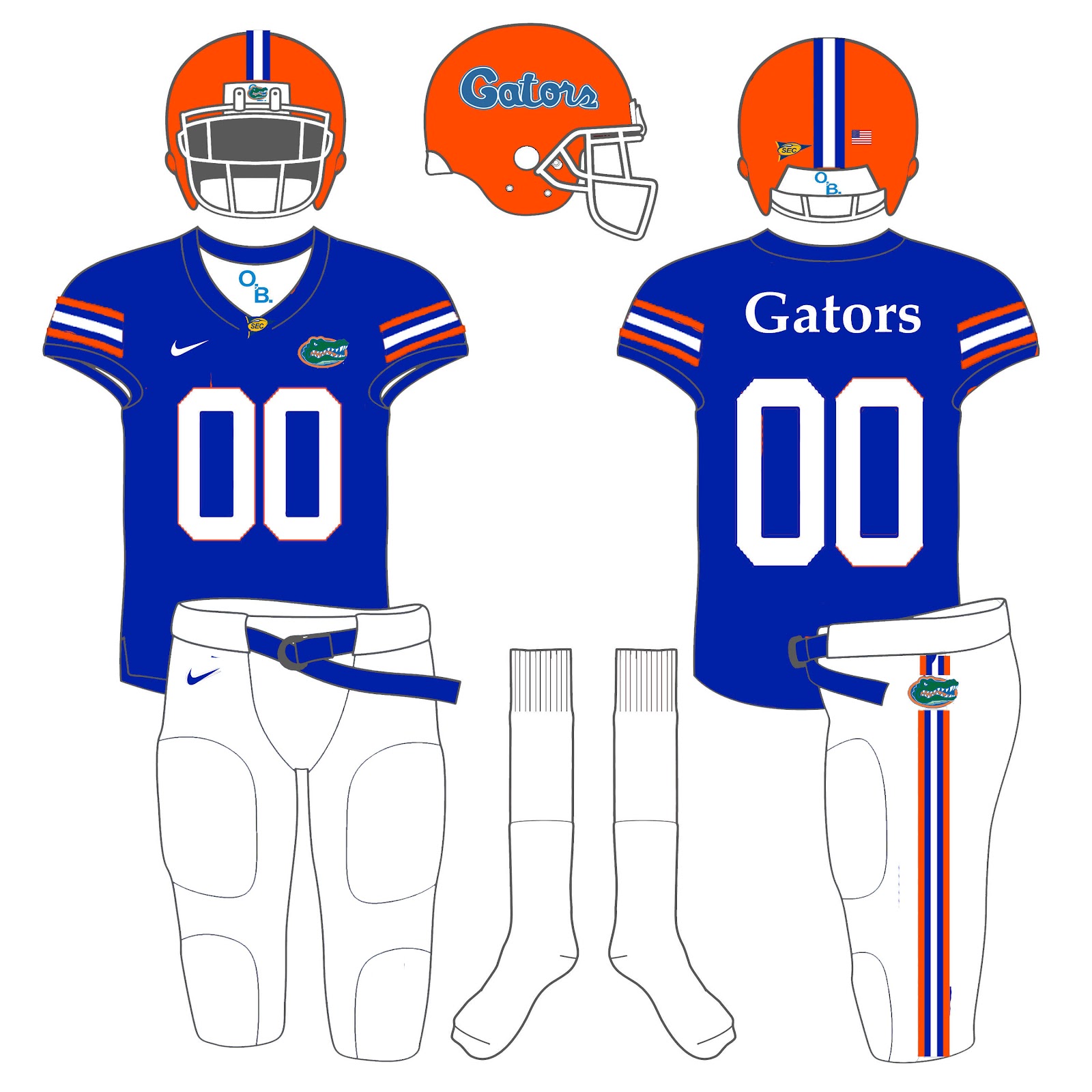 Florida Gators Uniform Tracker : September 2009