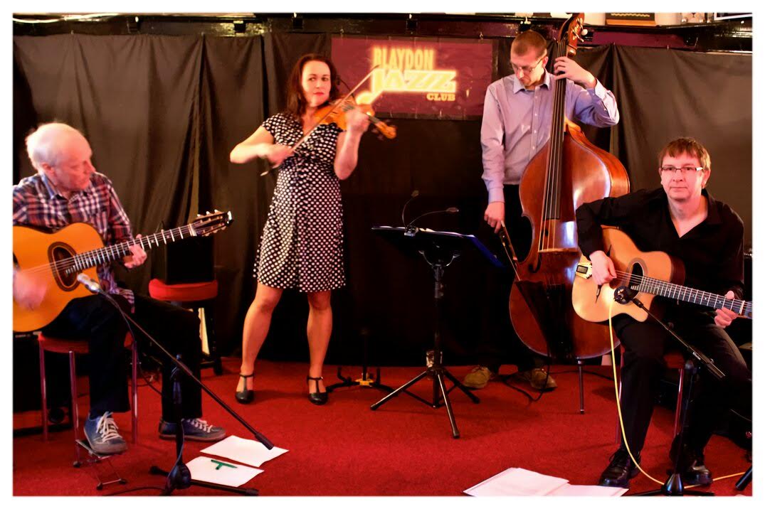 bebop spoken here: Emma Fisk’s Hot Club du Nord @ Hot Club de Blaydon ...