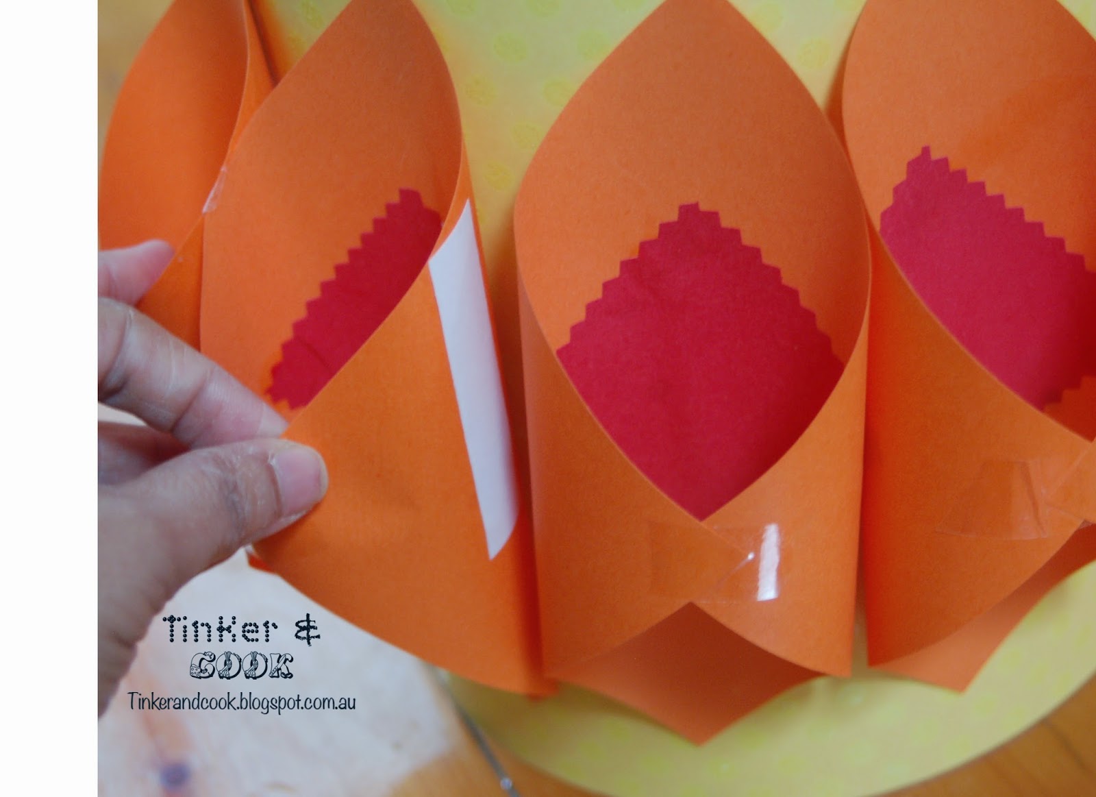 Tinker and Cook: DIY Diwali Paper Lantern (Kandeel)