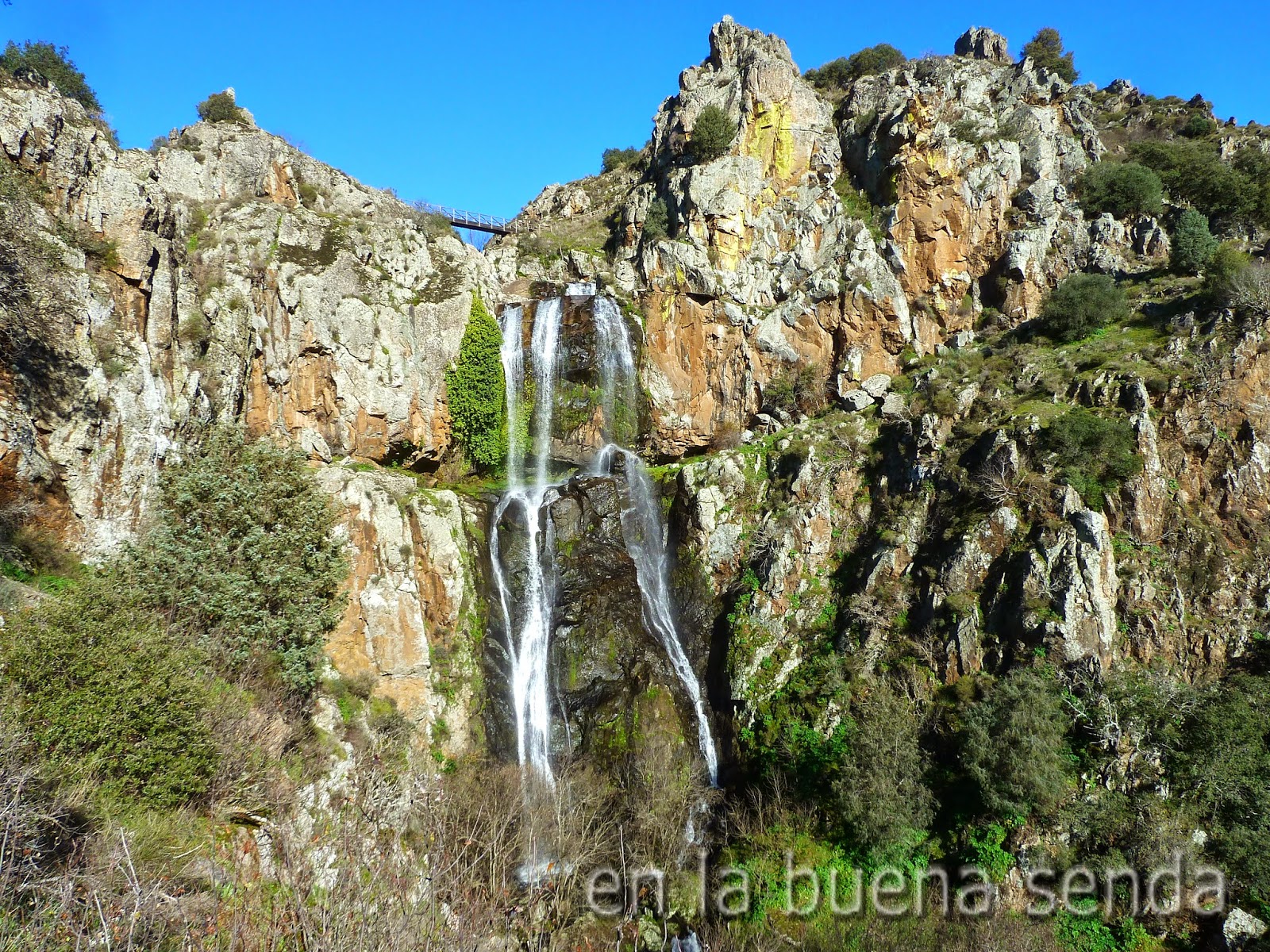 en la buena senda: Cascada de Agua Alta