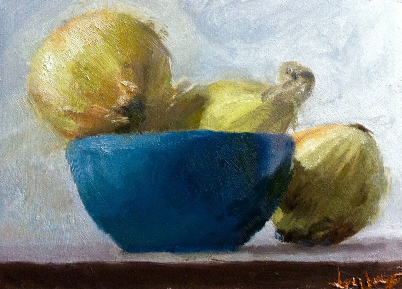 Art by Richard: Still Life with Onions