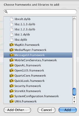 Furnace iOS 程式設計中文學習網站: MFMessageComposeViewController 的基本使用方法