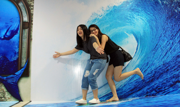 Kunjungi Wahana Wisata 3D Trick Art Di DC Mall, Batam - PLH Indonesia