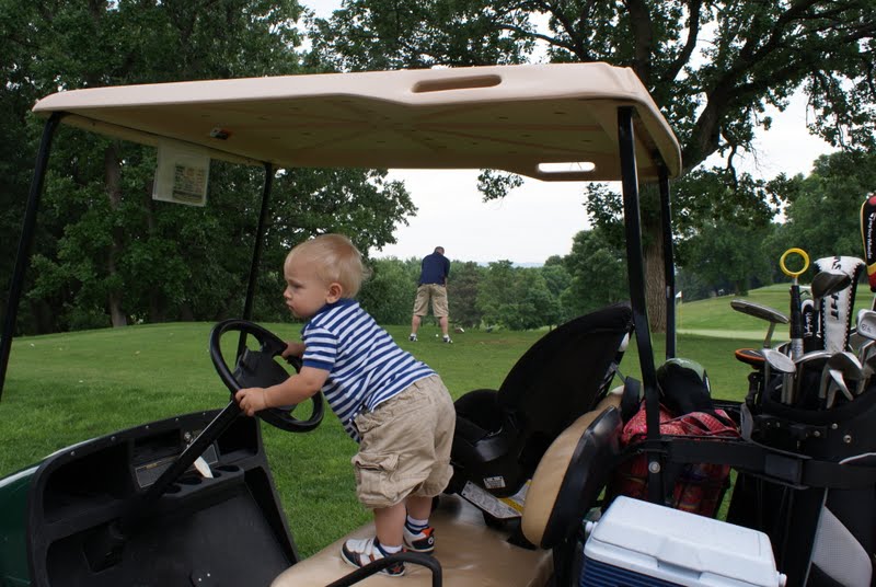 A Day in the Life of a Five Foot Mama: Baby Golfers