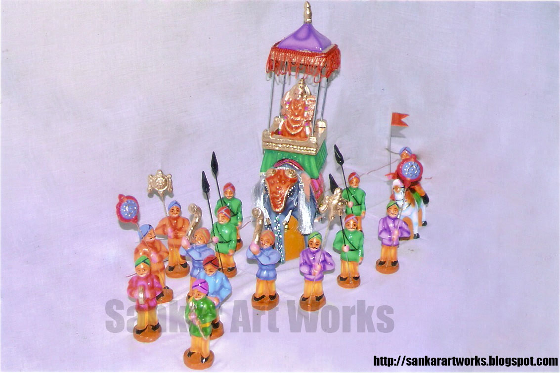 Mysore Dhasara (Ambari) Set. ~ Sankar Art Works