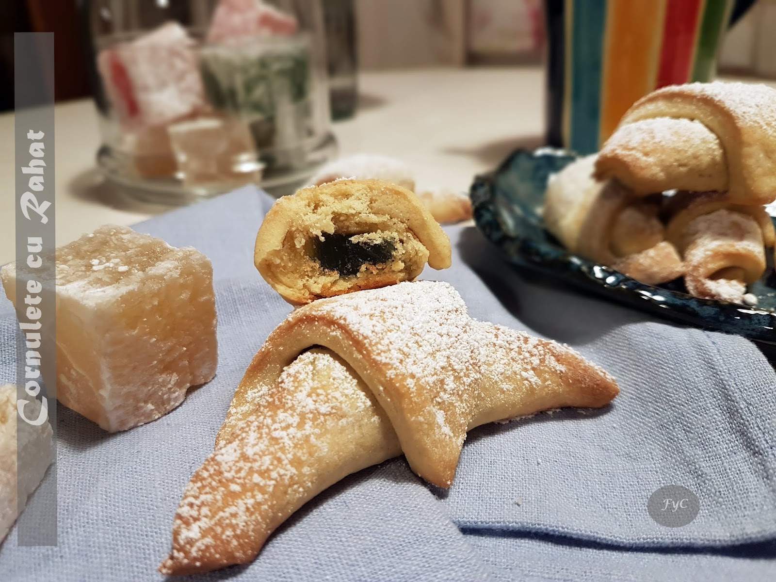 FresayCanela: Cornulete cu Rahat