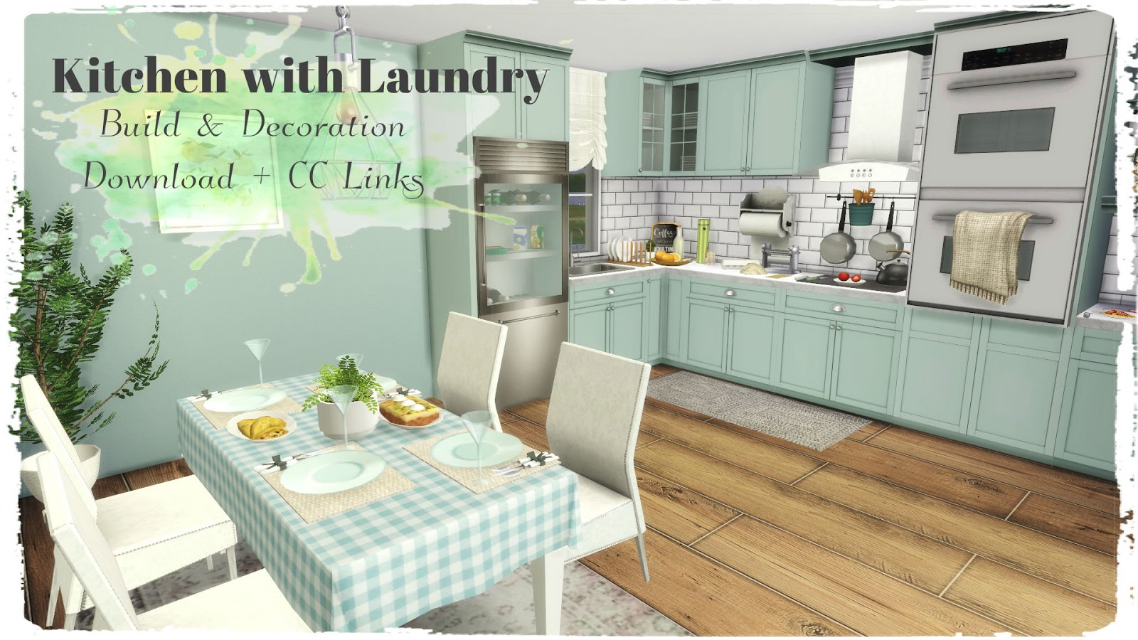 Sims 4 kitchen cc - partyfrosd