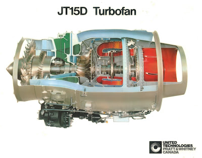 Turbofans: Pratt & Whitney JT15D