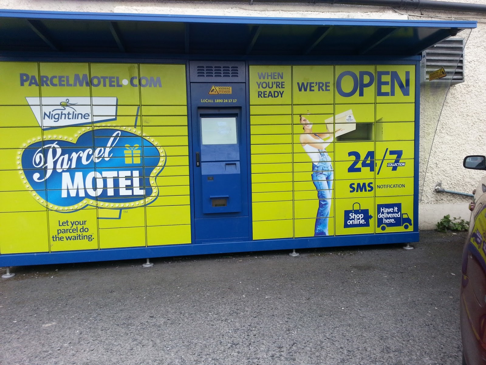 Binary Pixie: Parcel Motel: Amazing Service!