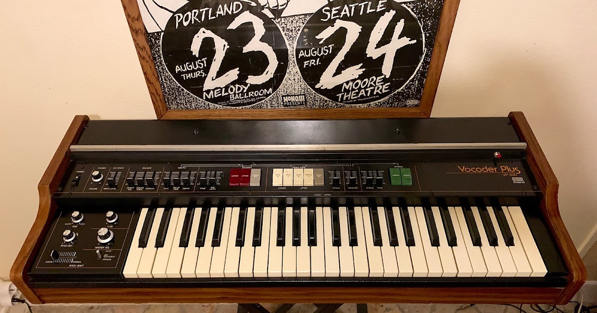 MATRIXSYNTH: Roland Vocoder Plus VP-330 w/ Kenton Midi