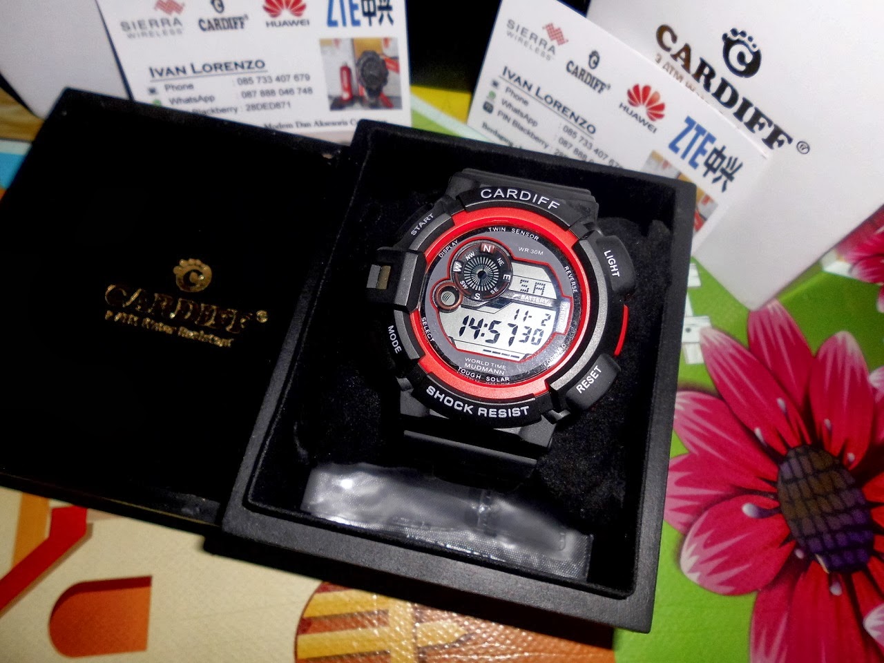 Jam Tangan Original Cardiff dan Modem High speed: Jam Cardiff sporty D ...