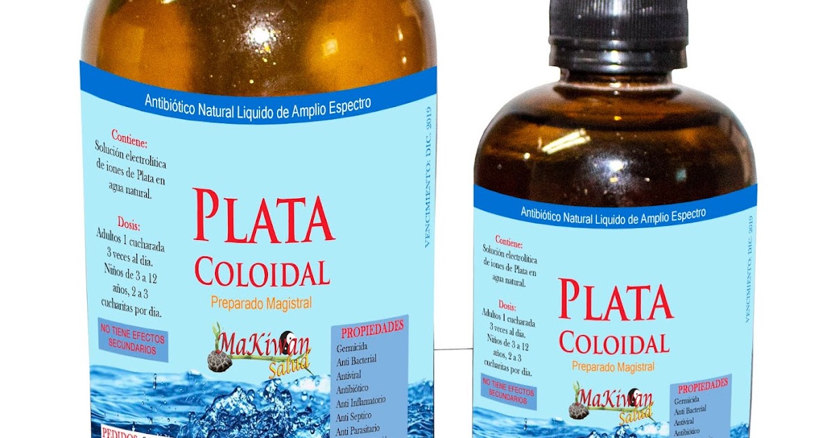 MAKIWAN TERAPIAS HOLISTICAS: PLATA COLOIDAL.