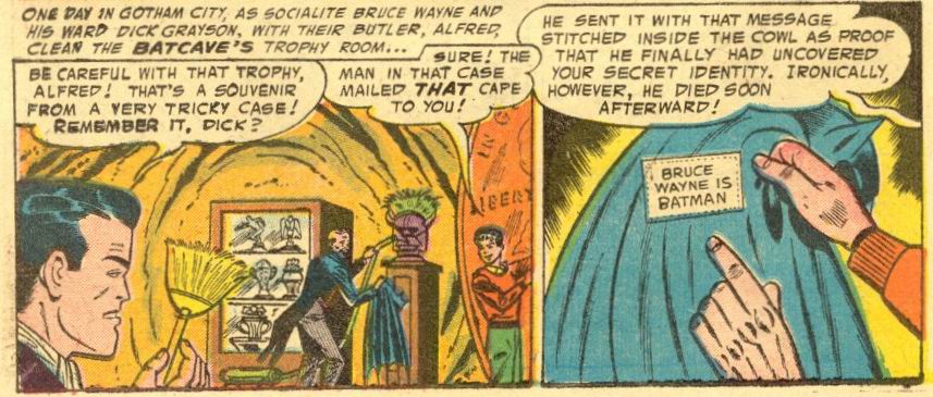 Batman's Secret Identity