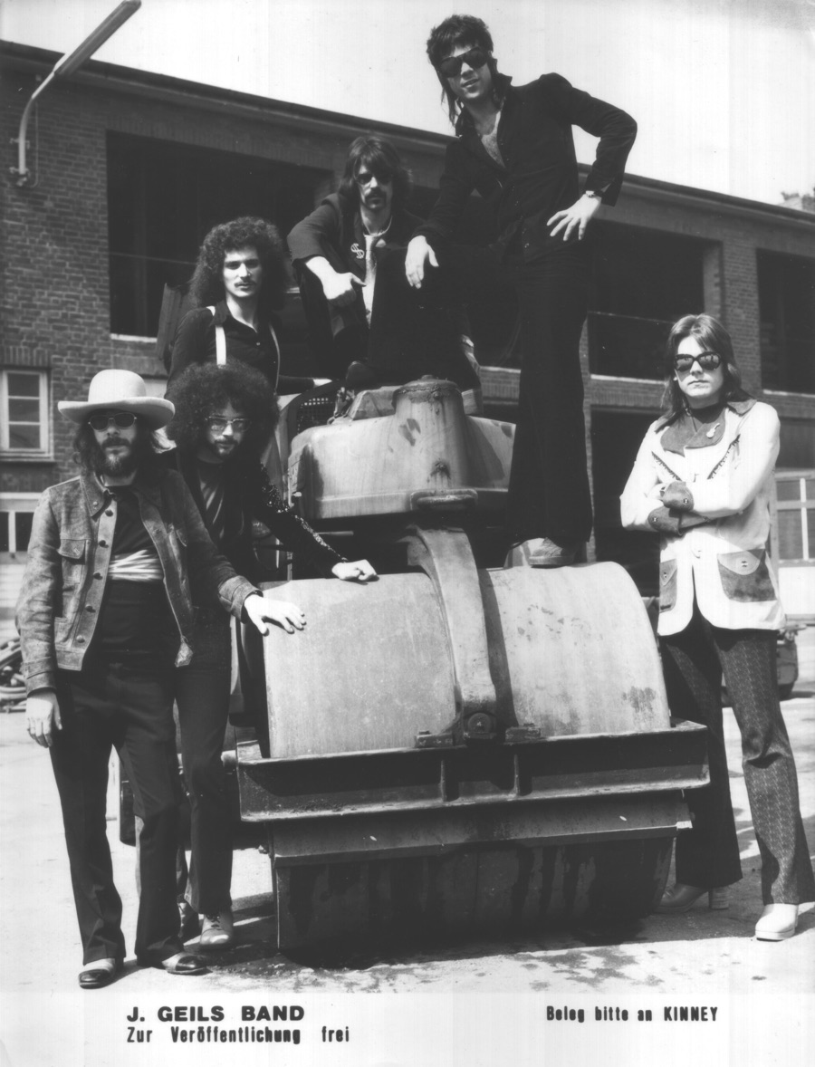 Memorabilia: 1972 J. Geils Band 10x8 German Promo Photo ~ The J. Geils ...