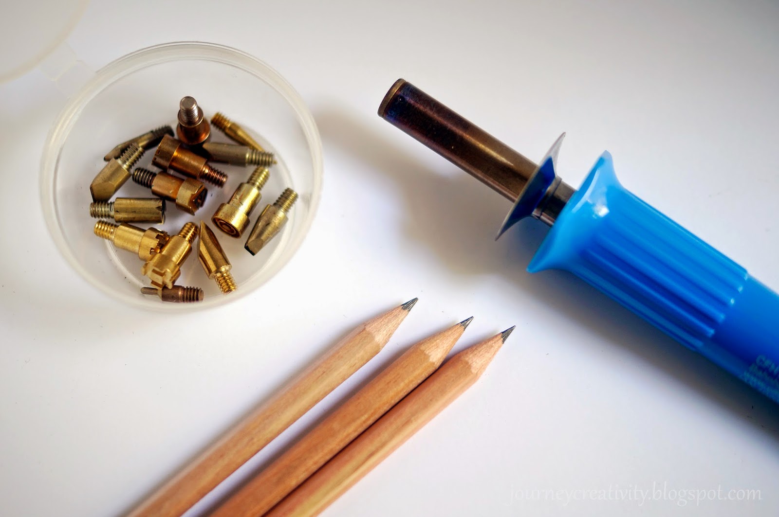 Pyrography wooden pencils - Journey into Creativity