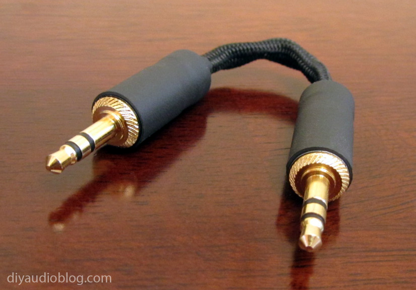 DIY Audio Electronics from Zynsonix.com: Pure Silver Mini to Mini Cable