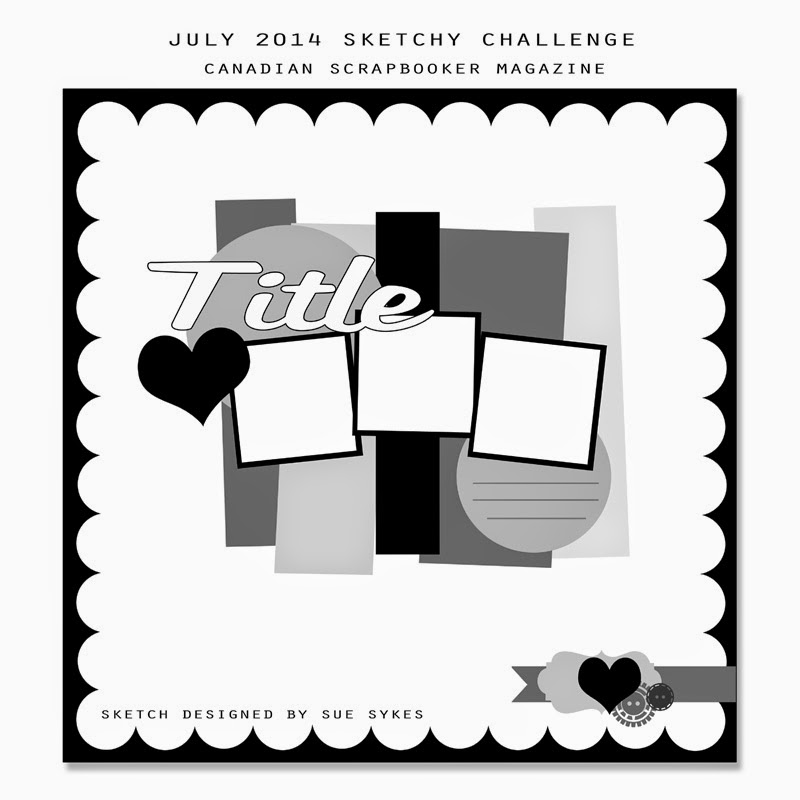 Kewl Beans: Sketchy Challenge | July 2014