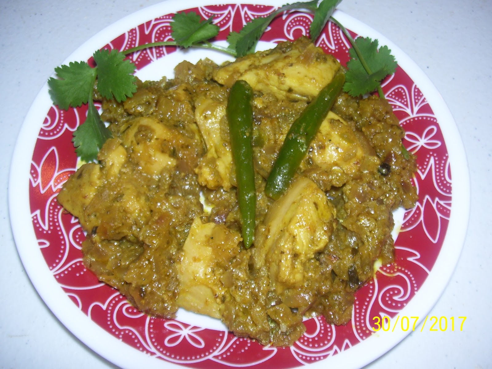 Kitchen With a Purpose: Chicken Tango Mango or Murg Hara Aam