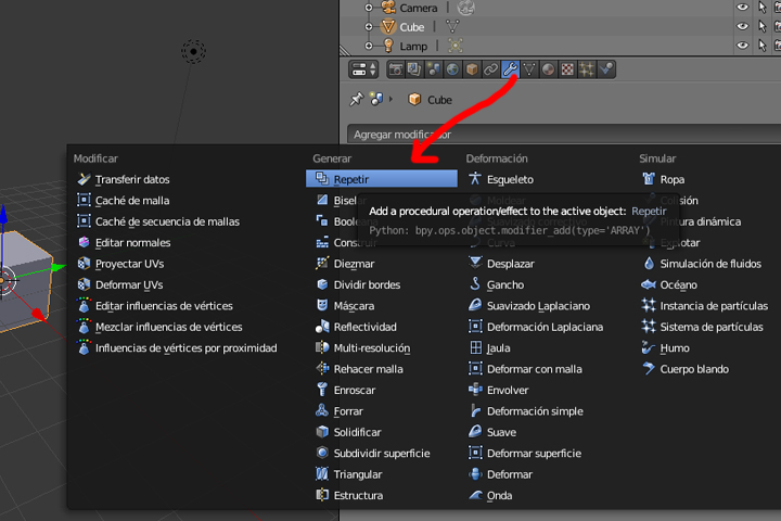 Estudiando Blender: Modificador Biselar