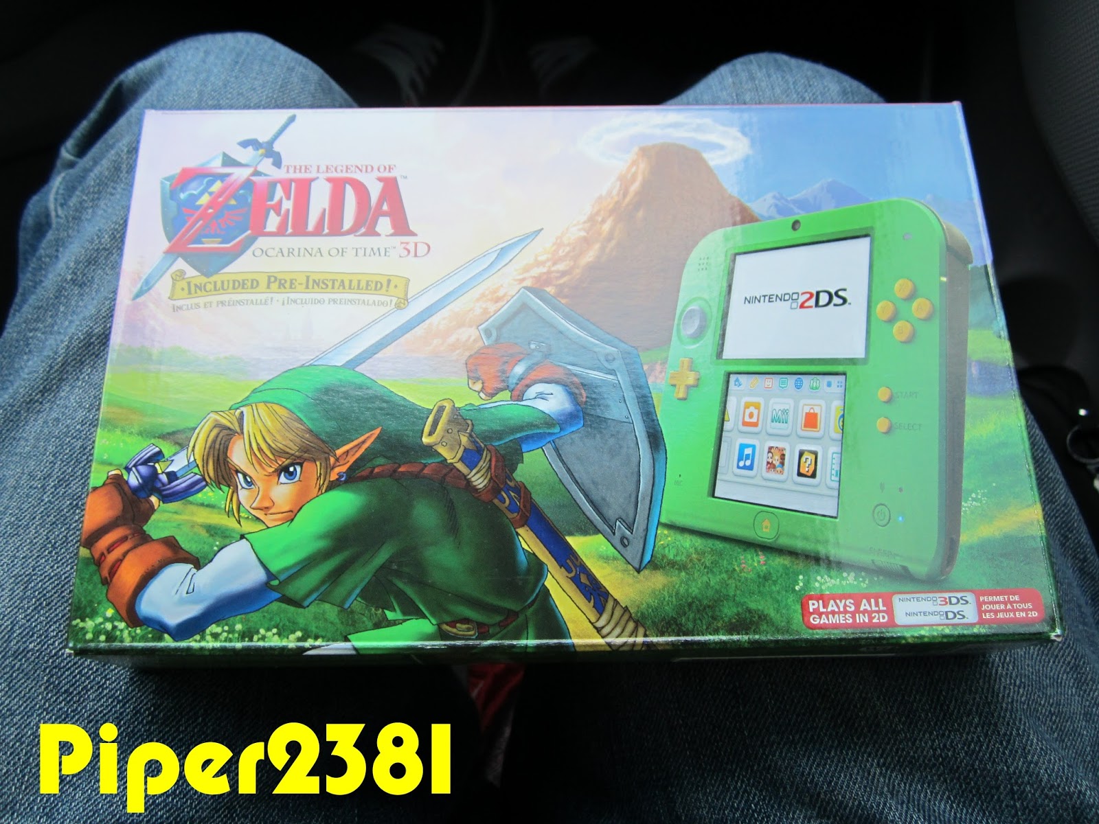 Piper2381: Black Friday 2017 2DS Zelda Ocarina of Time