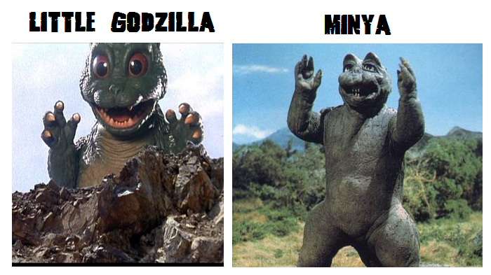 The Rave Corner: Bandai: Little Godzilla Figure 1994 Review