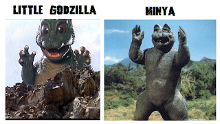 The Rave Corner: Bandai: Little Godzilla Figure 1994 Review