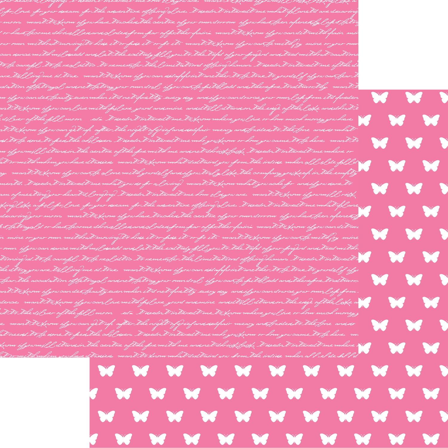 Stamped details with lady Pattern Paper. - imagine the possibilities