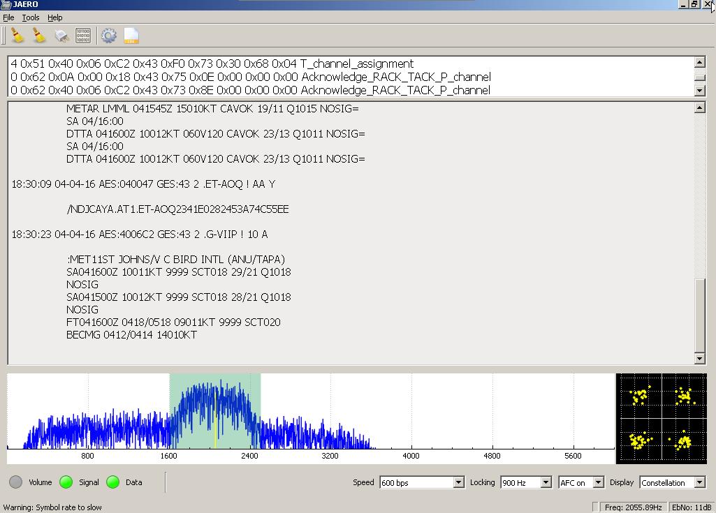 RadioCommunications: Inmarsat: Premiers tests