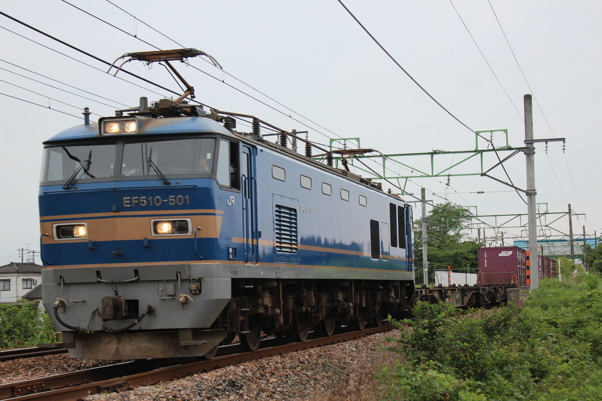鉄暮らし雑録: EF510-501