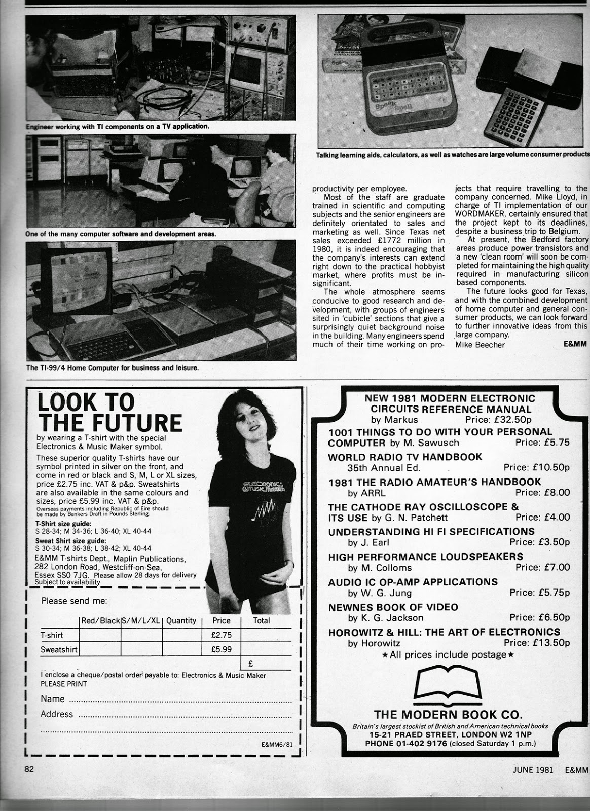 MATRIXSYNTH: 1981 Profile on Texas Instruments Speech Synthesis
