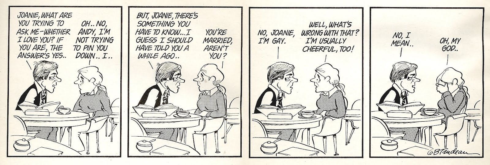 StreetLaughter: 462: Doonesbury: Andy Lippincott 1976