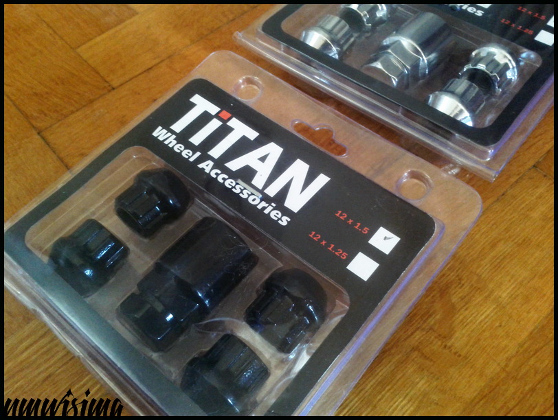 JDMbits: New Arrival: Set Of Locking Wheel Nuts!