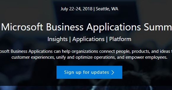Dynamics 365: Learn in doing - Ajit kumar's: Is there a D365 Technical conference in 2018??