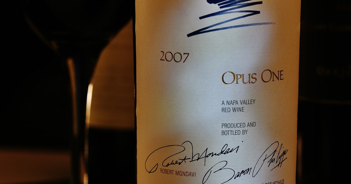 New Hampshire Wine-man: Opus One 2007 Cabernet Sauvignon