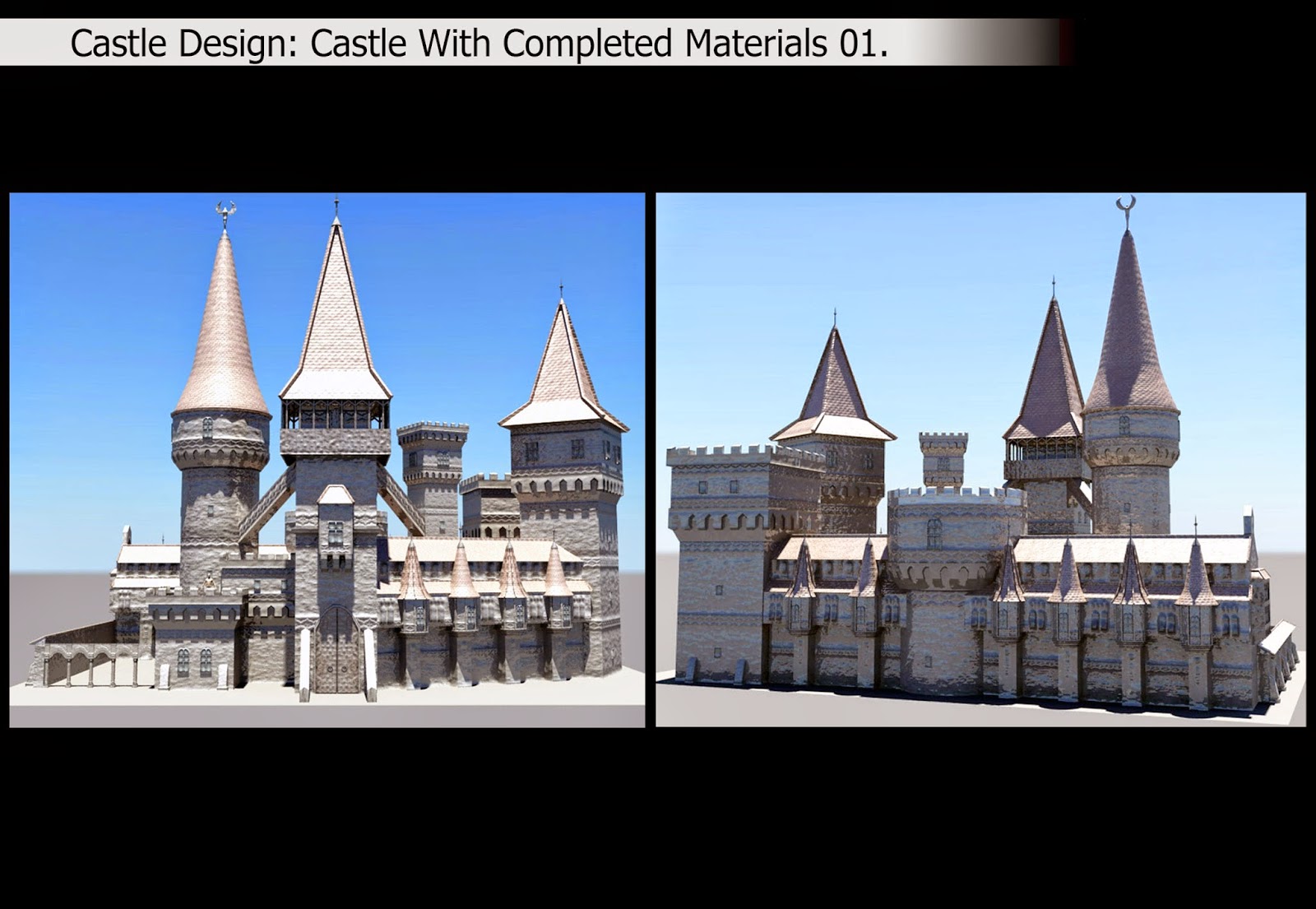 Dean Read Games Art And Design: BA3: Create a Castle.