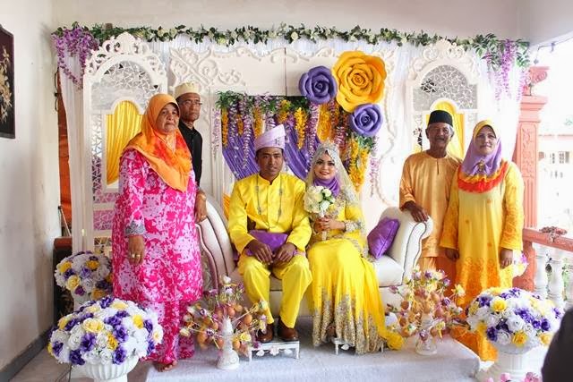 ...Nafira Sayang...: ...Beriadah Di Homestay Dan Majlis Bersanding...